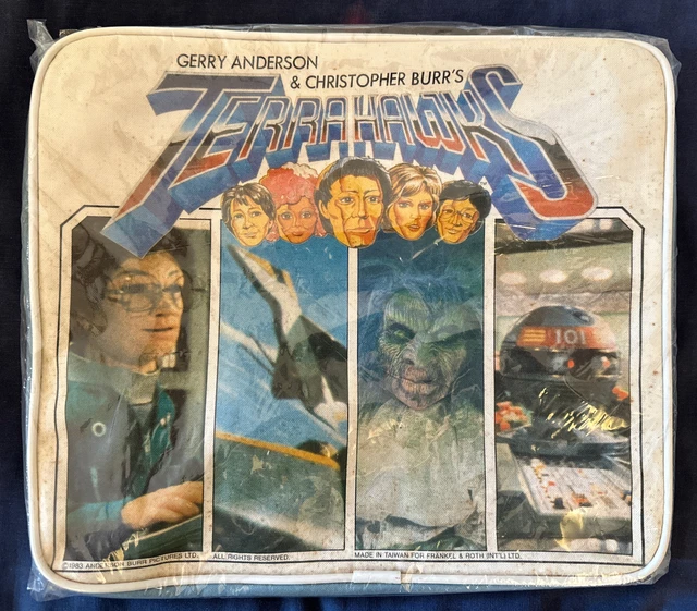 RARE TERRAHAWKS FRANKEL & Roth 1983 Childs Holdall Unused Gerry ...