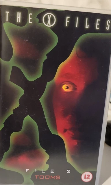 THE X FILES - File 2 - Tooms - Pal Vhs Video - David Duchovny/Gillian ...