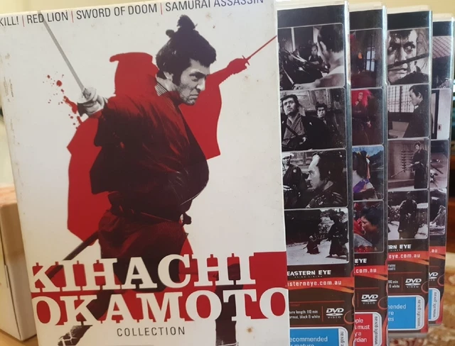 KIHACHI OKAMOTO COLLECTION Dvd Set Samurai Assassin Toshiro Mifune Japanese Film $159.95 ...