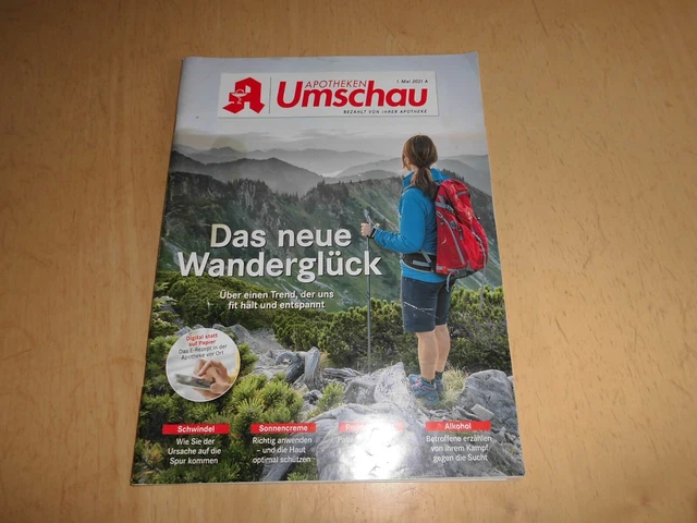 ZEITSCHRIFT APOTHEKEN UMSCHAU -1 .Mai 2021 EUR 1,00 - PicClick DE