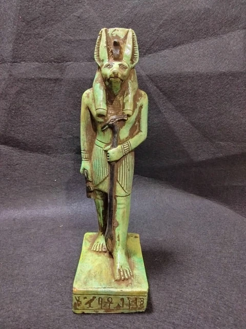RARE ANCIENT EGYPTIAN Anubis Jackal God Statue - Perfect for Collectors ...