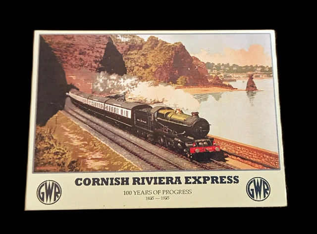 FRIDGE MAGNET G.W.R Cornish Riviera Express Railway Train Locomotive $4 ...
