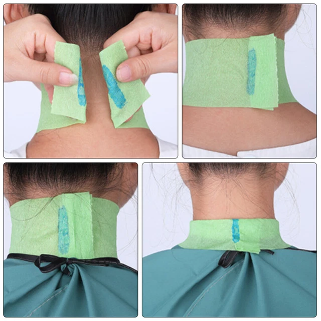 5 ROLLS NECK Papers Strip Barber Hairdressing Strap Wrap Scarf £19.55 ...