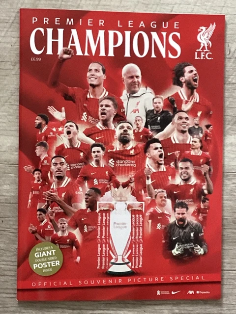 LIVERPOOL FOOTBALL CLUB Official Magazine - 2025 League Champions ...