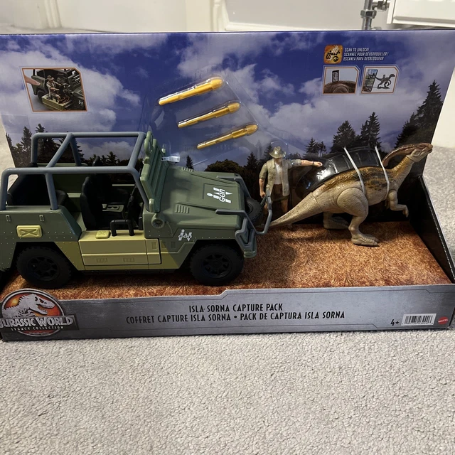JURASSIC WORLD LEGACY Collection: Isla Sorna Dinosaur Capture Vehicle ...