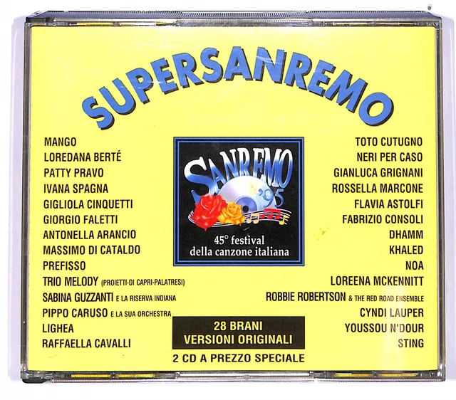 EBOND VARIOUS - Supersanremo '95 - Mercury - 525 455-2 CD CD102647 EUR ... EBOND VARIOUS - Supersanremo '95 - Mercury - 525 455-2 CD CD102647 EUR ...