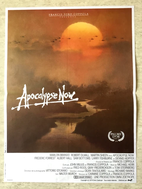 APOCALYPSE NOW : Affiche originale cinéma (EO 1979) French Original ...