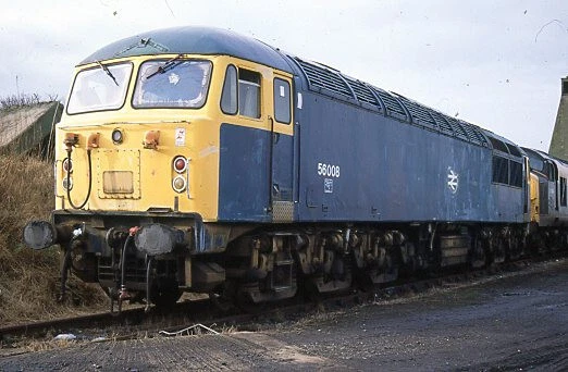 ORIGINAL COLOUR SLIDE of 56008 BR class 56 diesel loco £2.25 - PicClick UK