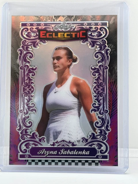 Aryna Sabalenka 2024 Leaf Eclectic 1 3 Eb 9 Eur 23 20 Picclick It