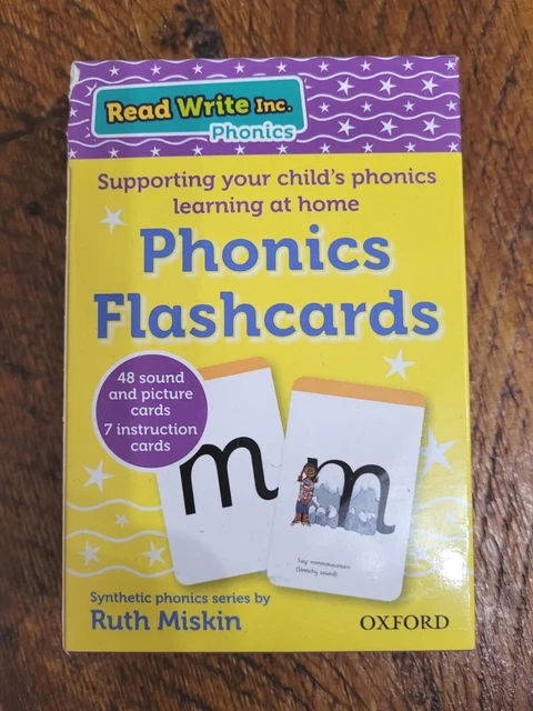 READ WRITE INC. Phonics Flashcards £2.88 - PicClick UK