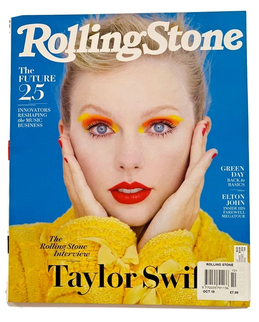 TAYLOR SWIFT / Grammys Preview Us Rolling Stone Music Magazine October ...