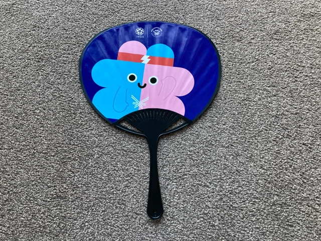 WORLD MASTERS GAMES 2025 Taipei Hand Fan NEW £10.80 - PicClick UK