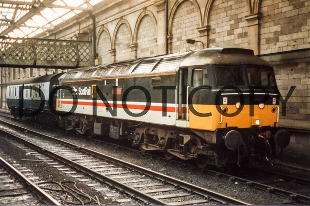UK DIESEL TRAIN Railway Photograph Of Class 47 Loco 47642. Rm47-1897 £1 ...