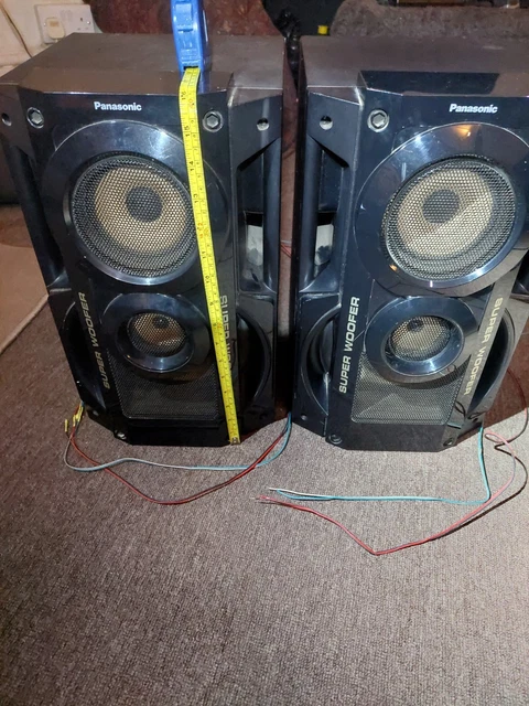 PANASONIC SPEAKERS SB-AKX52 superwoofers £10.79 - PicClick UK