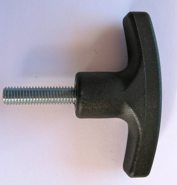 TEE KNOB HANDLE M8x30mm Clamping jig Nut Bolt Lever Tractor Gym boat ...