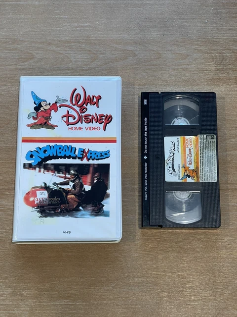 *RARE* WALT DISNEY Home Video Snowball Express VHS - 1980's Disney ...