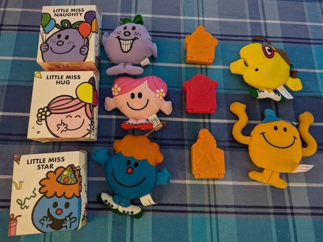 MR MEN AND Little Miss - Mcdonalds Happy Meal - Soft Plush and Toys £15 ...