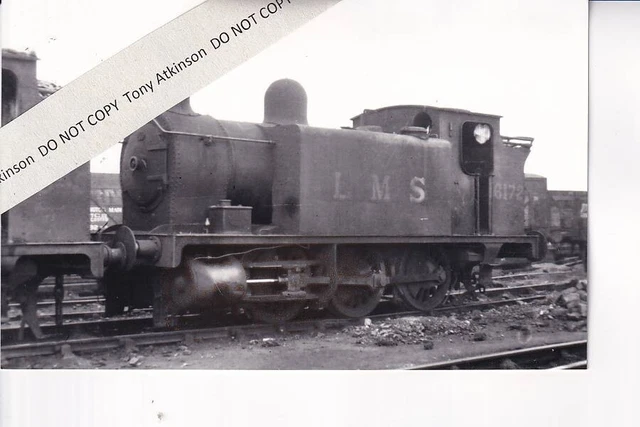 LMS EX CALEDONIAN 0-6-0T No. 16172 @ Motherwell - Vintage Image ...