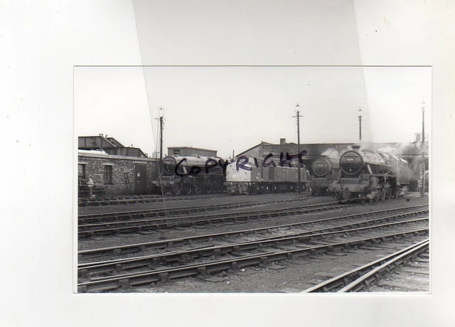 RAIL PHOTO LMS LNWR Carnforth shed Lancashire 3view £2.89 - PicClick UK
