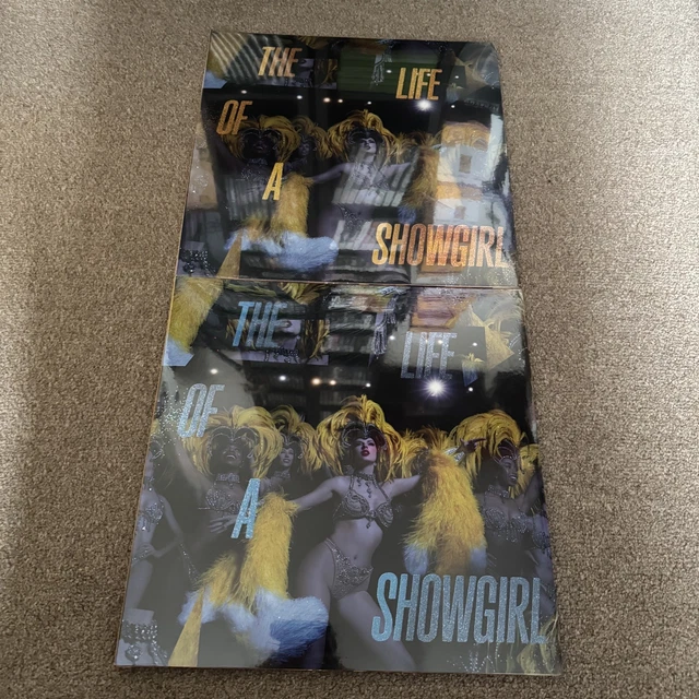 TAYLOR SWIFT LIFE Of A Showgirl Baby Thats Show Business Ed Blue & Gold ...