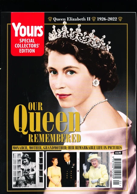 YOURS MAGAZINE SPECIAL Collectors Edition Queen Elizabeth II 1926 - 2022 $23.04 - PicClick CA
