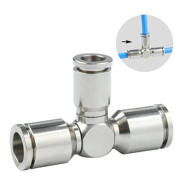 JOINT DE TUYAU d'air comprimé robuste de type tee PE avec construction ...