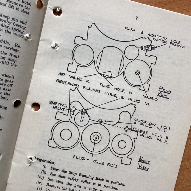 NOTES ON 25-PDR Carrages. WW2 British Military College of Science ...