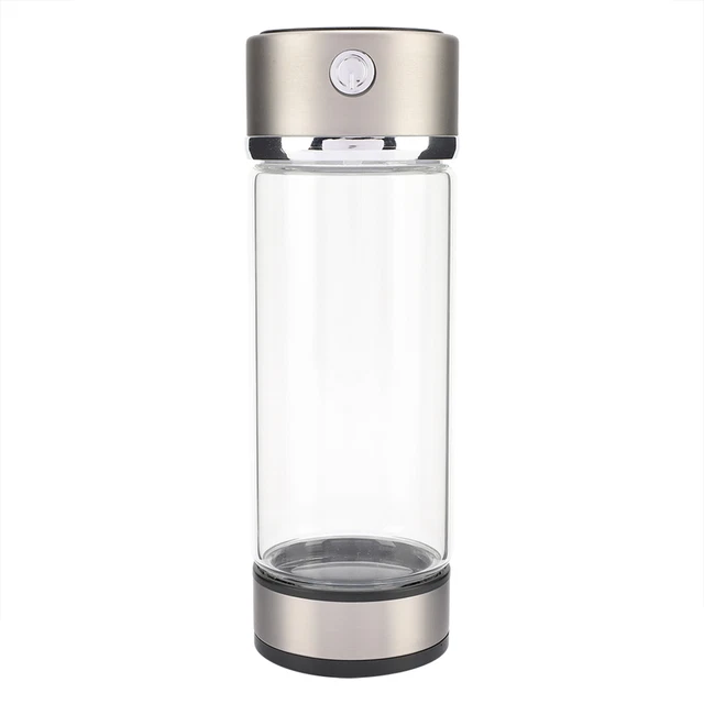 USB CHARGING RICH Hydrogen Water Purifier Filter Glass Bottle Portable ...