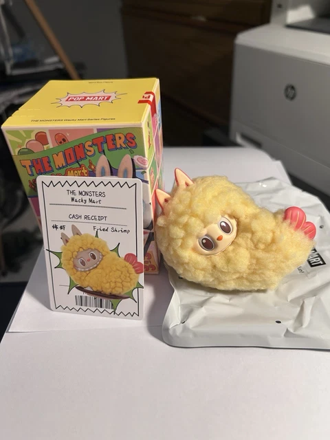 POP MART Labubu THE MONSTERS Wacky Mart Series Fried Shrimp tempura ...