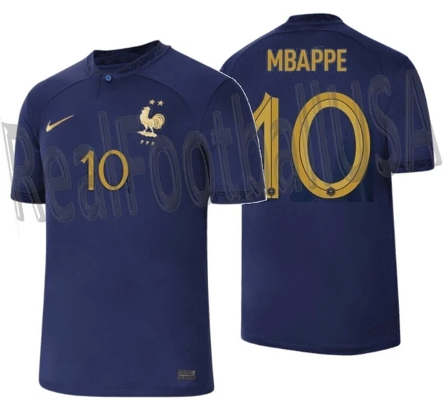 NIKE KYLIAN MBAPPE France Home Jersey Fifa World Cup 2022 EUR 206,66 ...