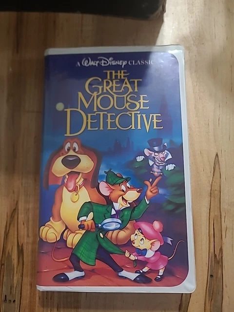 THE ADVENTURES OF the Great Mouse Detective (VHS, 1992) £8.93 - PicClick UK