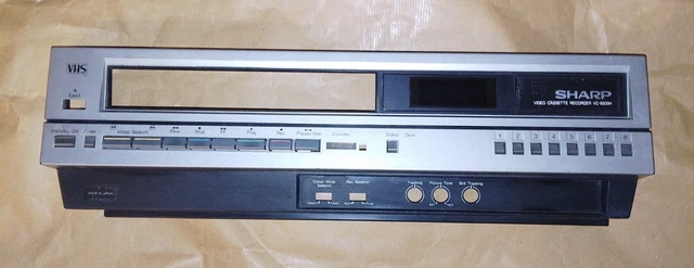 SHARP VC-9300H VHS Video Cassette Player Recorder Front Cover Panel ...
