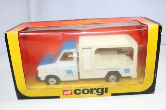 CORGI TOYS 405 Ford Transit Milk Marketing Board mint in box Superb EUR ...