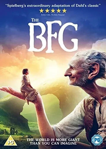 ROALD DAHL THE BFG DVD 2016 Fantasy Adventure Movie Adaptation PG NEW ...