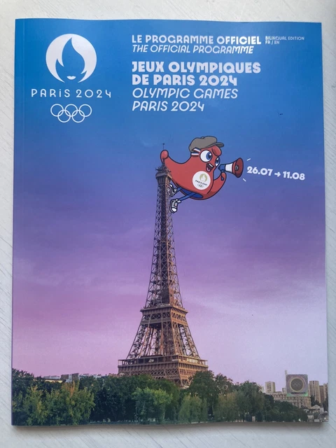 PARIS 2024 OLYMPIC & Paralympic Games Official Programme (French ...