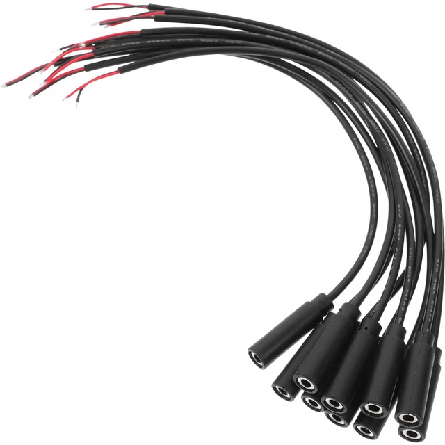 30 PCS 3.5MM Audio Cable Open End Female Plug To Bare Wire Mono Jack ...
