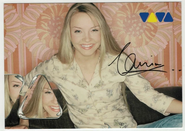 JANIN REINHARDT, DT. Schauspielerin und TV-Moderatorin, VIVA, Original-Autogramm EUR 4,40 ...