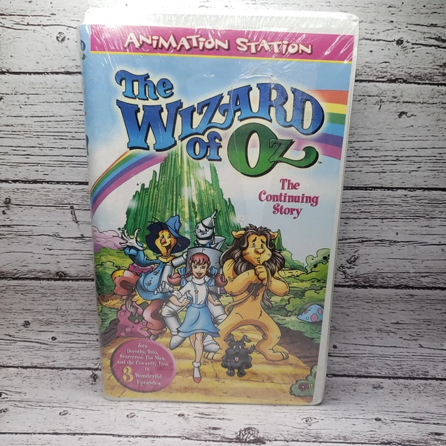 THE WIZARD OF OZ The Continuing Story Animation Station DIC 1994 VHS ...