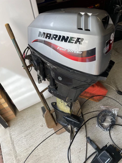 MARINER 9.9HP 4 Stroke long shaft Outboard Engine **Quicksilver remotes ...