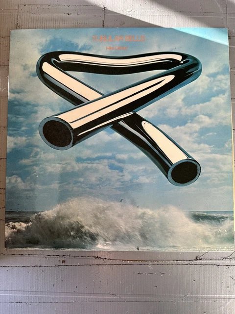 MIKE OLDFIELD & TUBULAR BELLS " V2001 UK 1st WHITE LABEL LP LAM SLEEVE ...