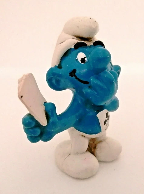 SMURFS CARD PLAYER Smurf Jokey Poker 20056 Vintage Blank Cards Rare ...