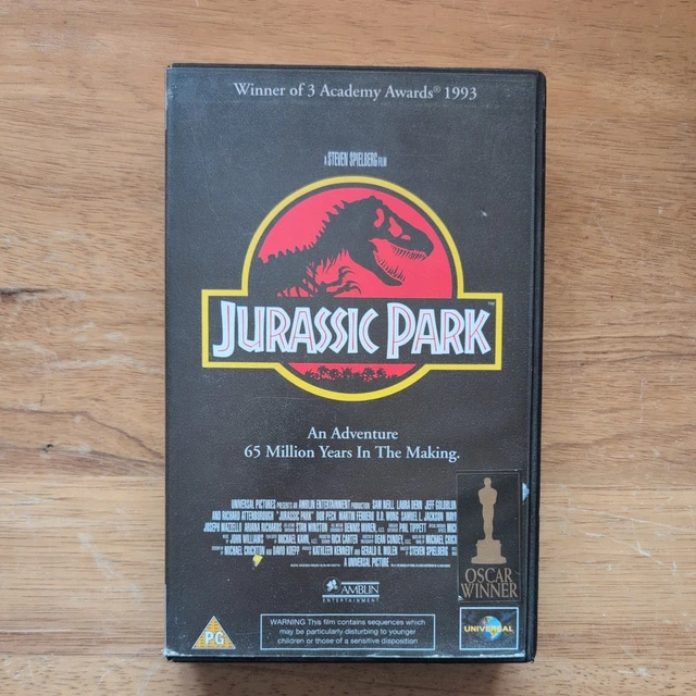 JURASSIC PARK - Big Box Ex Rental VHS Video £20.43 - PicClick UK