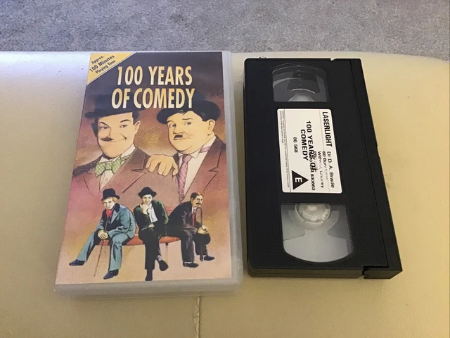 100 YEARS OF Comedy - VHS Video Cassette Tape VGC 1998 £6.98 - PicClick UK