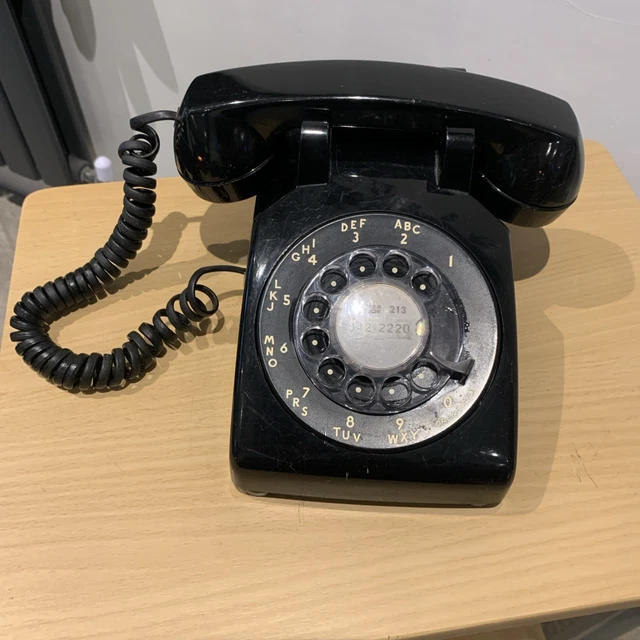 VINTAGE ORIGINAL BELL System Western Electric Rotary Dial Telephone £10 ...
