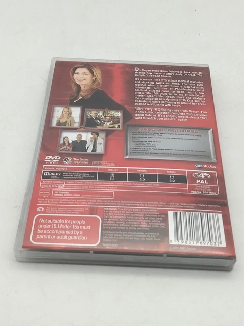 BODY OF PROOF : Season 2 - DVD PAL Region 4 $6.99 - PicClick AU