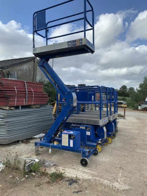 POWER TOWER PUSH AROUND SCISSOR LIFT ACCESS PLATFORM JLG, Genie,Skyjack ...