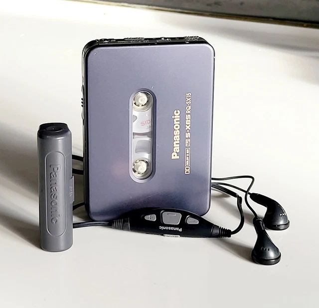 SUPER RARE PANASONIC RQ-SX15 Walkman slim Cassette Player Remote ...