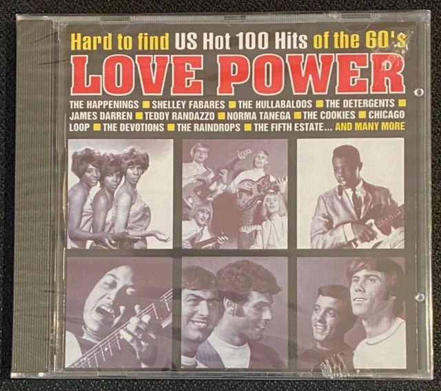 LOVE POWER (HARD To Find US Hot 100 Hits Of The 60's) - CD Compilation ...
