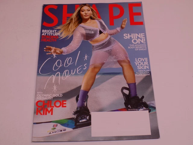 SHAPE MAGAZINE DEC 2021 Chloe Kim Olympic Gold Medalist Snowboarders ...