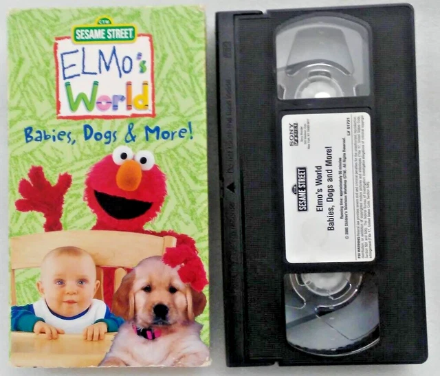 VHS SESAME STREET - Elmos World - Babies, Dogs More (VHS, 2000) EUR 11 ... VHS SESAME STREET - Elmos World - Babies, Dogs More (VHS, 2000) EUR 11 ...